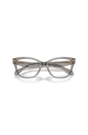 Tory Burch 51mm Cat Eye Optical Glasses - Grey