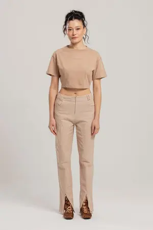 PCFG Linen Blend Boomerang Pant