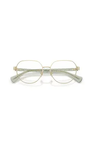 Ralph Lauren 54mm Irregular Eyeglasses - Gold