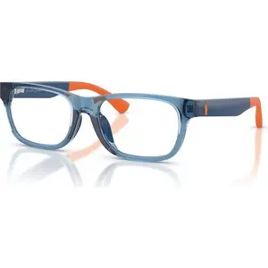 Polo Ralph Lauren Rectangle Full Rim Optical Glasses - Blue