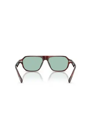 Oliver Spencer 56mm Irregular Optical Glasses