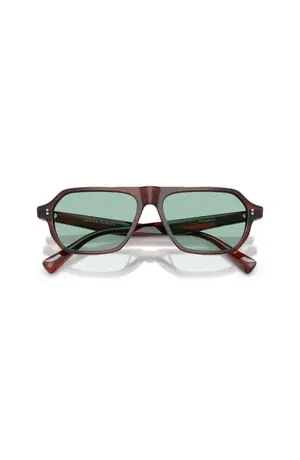 Oliver Spencer 56mm Irregular Optical Glasses