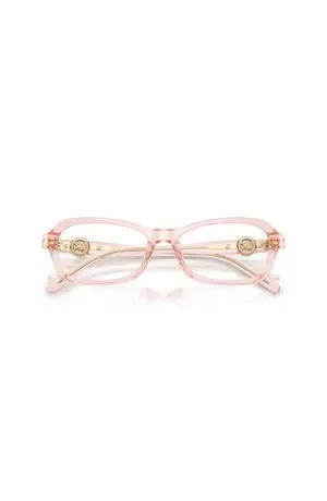 Michael Kors 54mm Round Eyeglasses - Pink