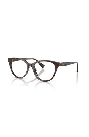 Ralph Lauren 53mm Butterfly Optical Glasses - Brown