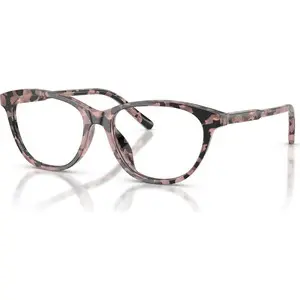 Dolce & Gabbana 48mm Cat Eye Optical Glasses - Tortoise
