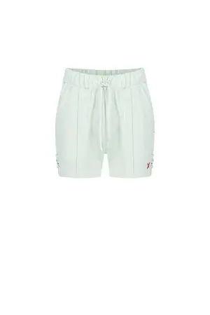 PCFG Pure Cotton Free Heaven Cord Shorts - Green Surf Spray