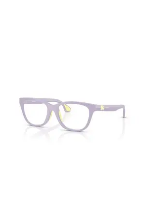 Burberry 47mm Cat Eye Optical Glasses - Violet