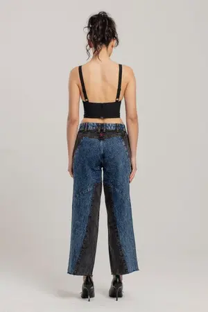 PCFG Free Heaven Leopard Corset Top
