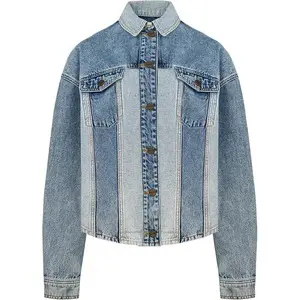 PCFG Inside-out Denim Jacket With Exposed Seams