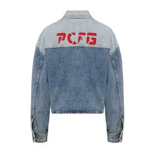 PCFG Inside-out Denim Jacket With Exposed Seams