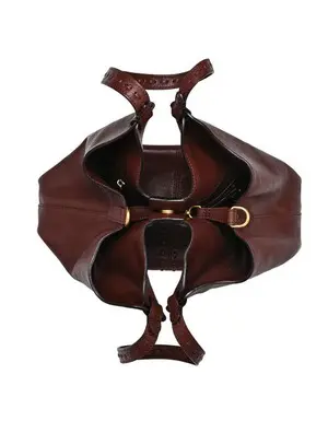 OLD TREND Magnolia Genuine Leather Handwoven Convertible Tote - Brown