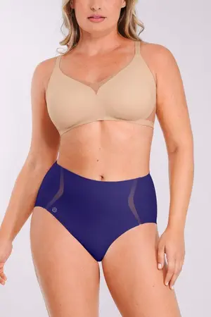 SHAPELLX Curve Code Contour Comfy Smoothing Brief - Berry
