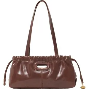 Maje Vintage Leather Milpli Gazette - Brown