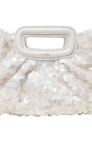 Maje Sequins Milpli Mini Clutch