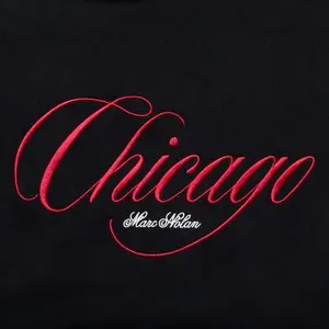 MARC NOLAN Chicago Embroidered Hoodie