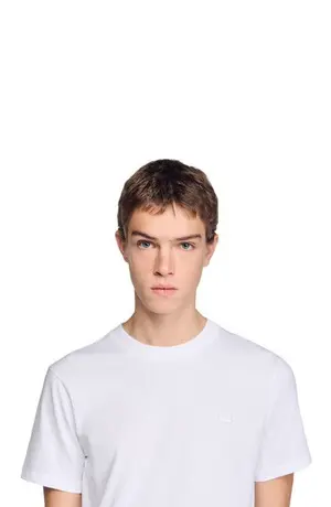 Sandro T-shirt With Double S Patch - White