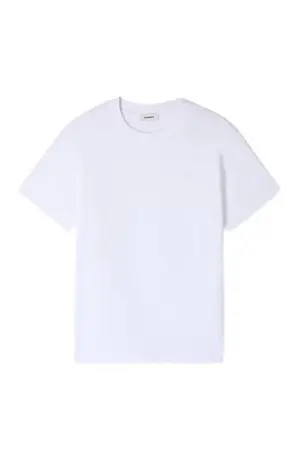 Sandro T-shirt With Double S Patch - White