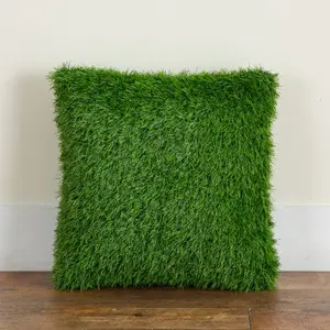 NEARLY NATURAL 15-in Uv Resistant Artificial Grass Pillow Cushion