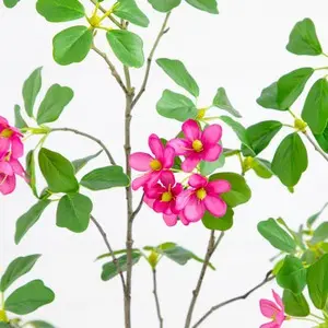 NEARLY NATURAL 5-ft Artificial Dogwood Tree With Real Touch Leaves