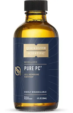 QUICKSILVER SCIENTIFIC Micellized Pure Pc Phosphatidylcholine Liquid Cellular Support Supplement - None