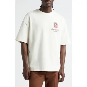 Amiri Ma Chateau Oversize Graphic T-shirt - Ivory
