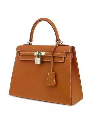 Hermès 2023 Kelly 25 Handbag - Brown