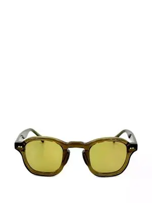 JOSEF MILLER Round-frame Sunglasses - Green