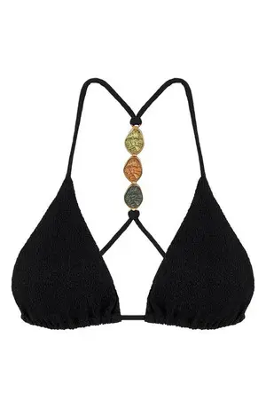 VIX PAULA HERMANNY Petra Racerback Triangle Bikini Top