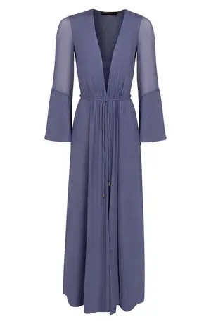 VIX PAULA HERMANNY Lysa Long Sleeve Cover-up