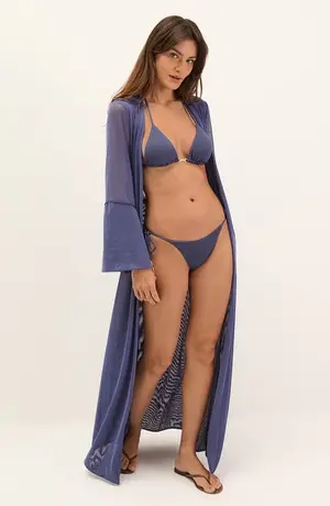 VIX PAULA HERMANNY Lysa Long Sleeve Cover-up