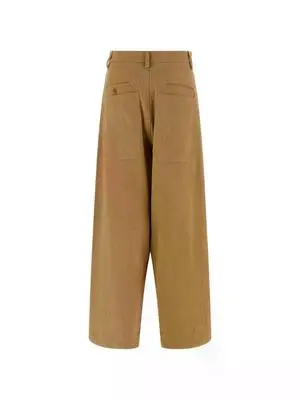 MAISON JEJIA Carla Textured Trousers