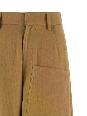 MAISON JEJIA Carla Textured Trousers