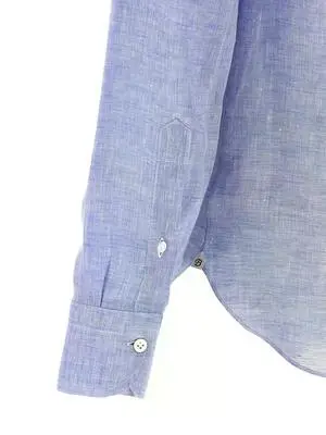 BORRIELLO NAPOLI Button-placket Shirt - Blue