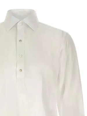 BORRIELLO NAPOLI Button-placket Shirt - White