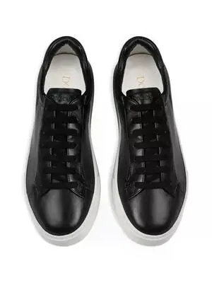 DOUCAL'S Leather Sneakers - Black