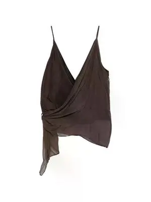 ALYSI Wrap-tie Blouse