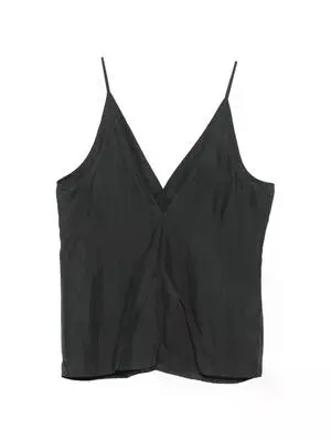 ALYSI V-neck Blouse - Grey