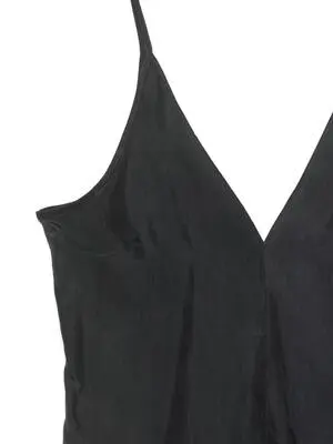 ALYSI V-neck Blouse - Grey