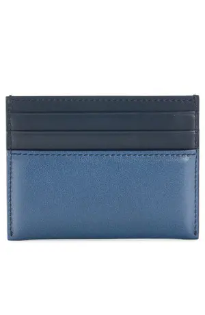 Givenchy Padded Colorblock Leather Card Case