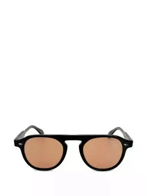 Garrett Leight Harding Round-frame Sunglasses - Black