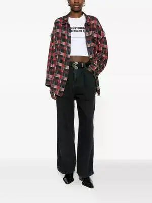 HAIKURE Pleated Wide Leg Shorts