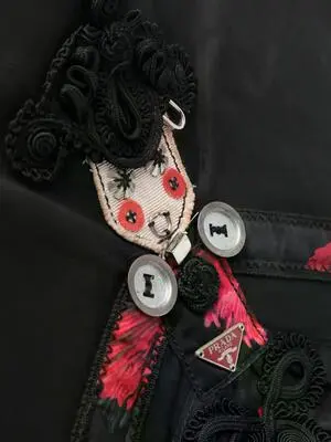 Prada 1990s Tessuto Robot Tote Bag