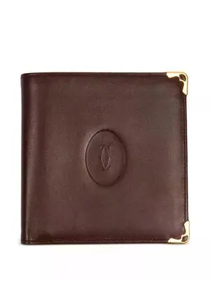 Cartier 1990s Leather Wallet - Red