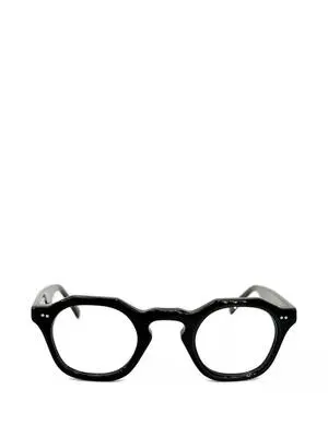 JOSEF MILLER Milton Round-frame Glasses - Black