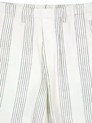 HOMME Striped Texture Shorts