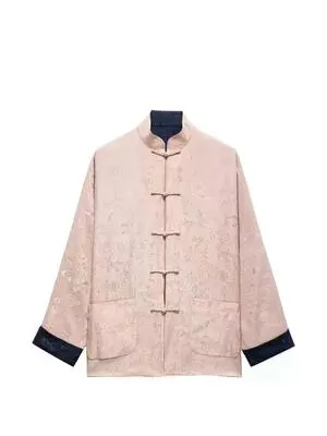 Shanghai Tang Floral Jacket - Blue