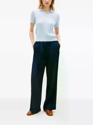 Tommy Hilfiger Elasticated Wide Leg Trousers