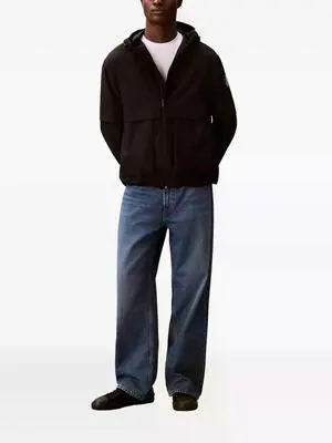 Calvin Klein Hooded Logo-print Jacket