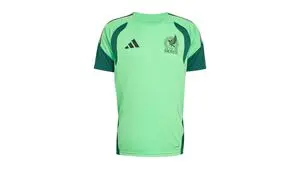 Adidas Mexico 2026 Tiro Jersey - Semi Flash Green