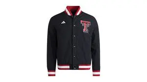 Adidas Raiders Coaches Dugout Jacket - Red Black